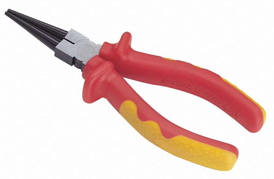 WESTWARD Pinza Punta Redonda,Long. 6-1/4",Acero - Pinzas Formadoras de ...