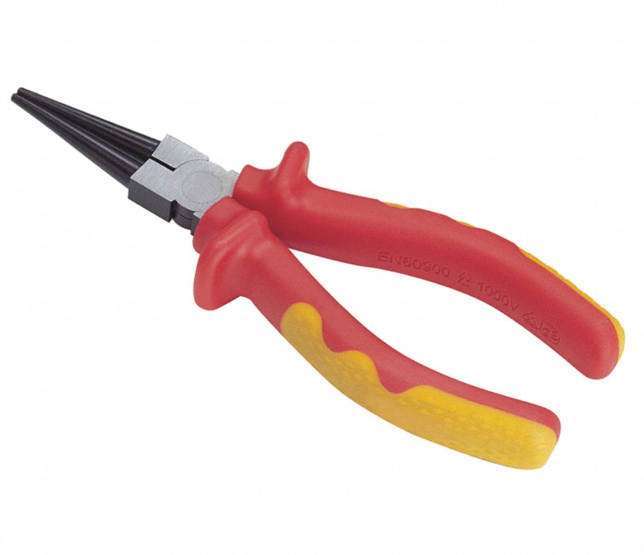 WESTWARD Pinza Punta Redonda,Long. 6-1/4",Acero - Pinzas Formadoras de ...