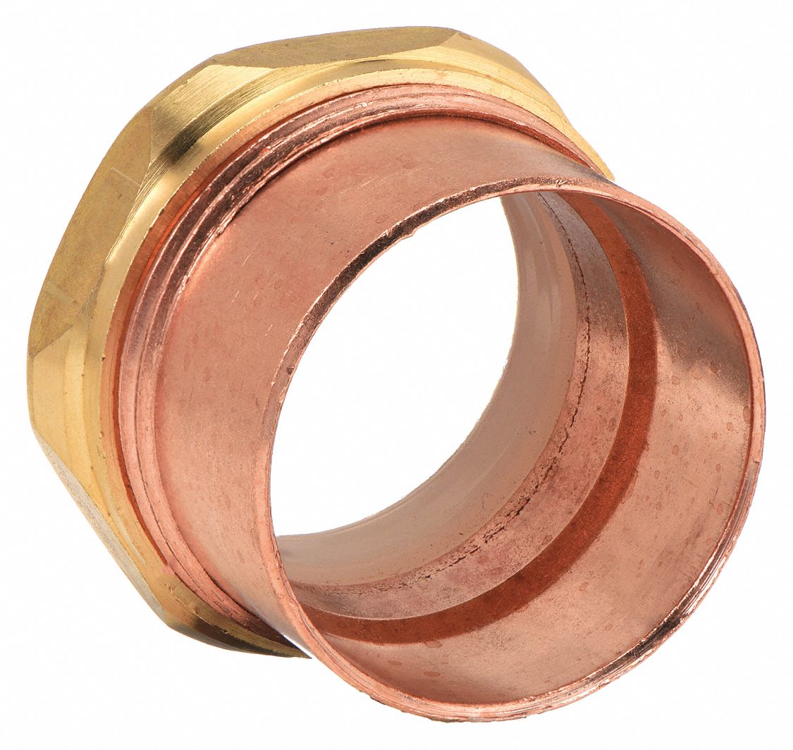 STREAMLINE, 1 1/2 in CTS x 1 1/2 in CTS, Cup x Cup, Trap Adapter ...