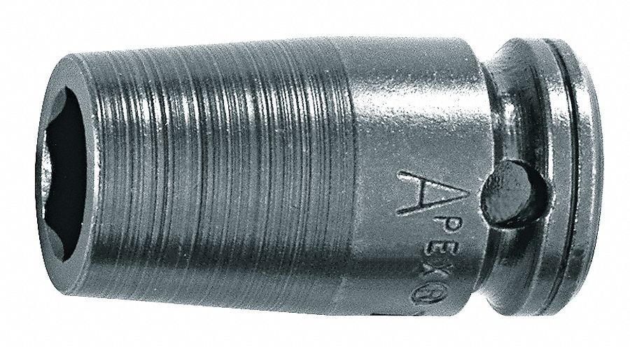Impact Socket, Drive Type Square, Drive Size 1/4 in - Grainger