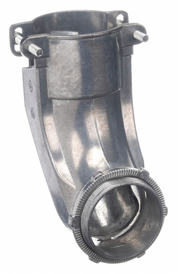 Zinc, 1 1/2 in Trade Size, Metallic Sheath Cable Connector - 5UGW5 ...