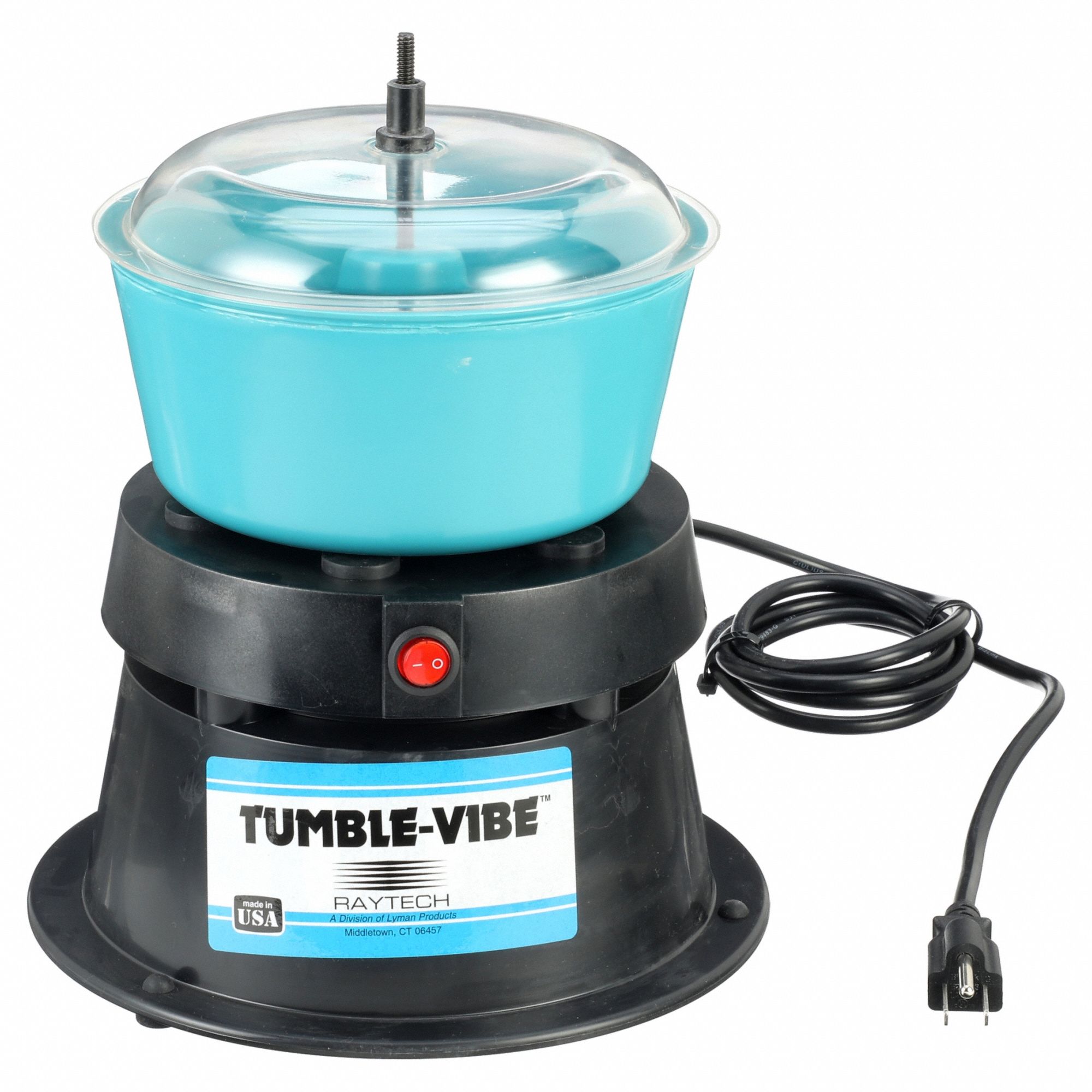RAYTECH, 0.05 cu ft Capacity, No Drain Included, Vibratory Tumbler ...