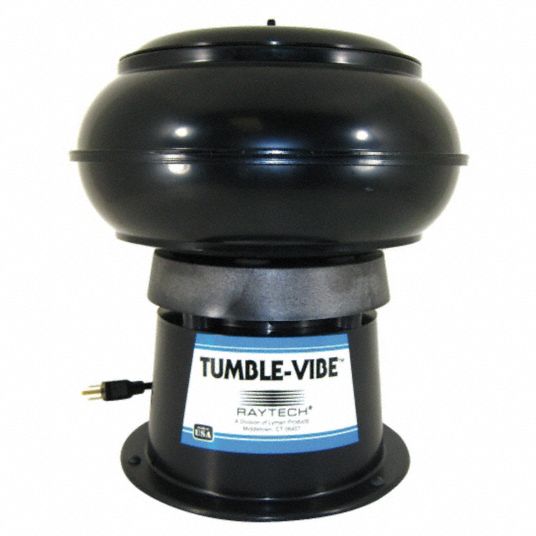 Vibratory Tumbler, Standard, 0.18 cu ft, 12 lb Weight Capacity, 12 in ...