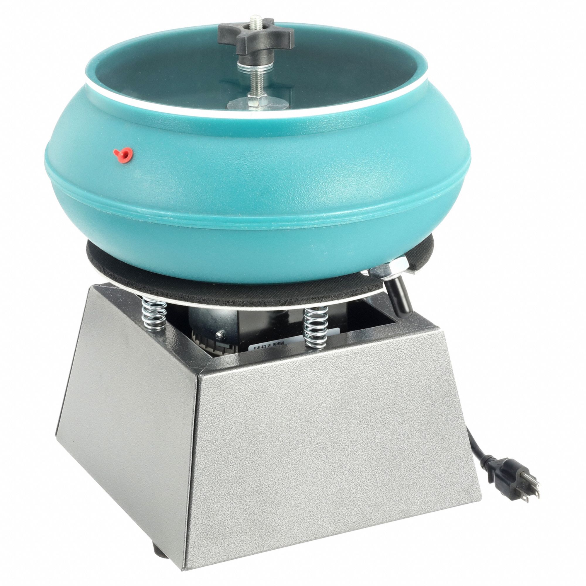 RAYTECH, 0.18 cu ft Capacity, Drain Included, Vibratory Tumbler - 5UJH1 ...