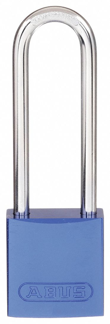 ABUS Candado de Bloqueo Azul llaves Diferente - Candados con Mecanismo ...