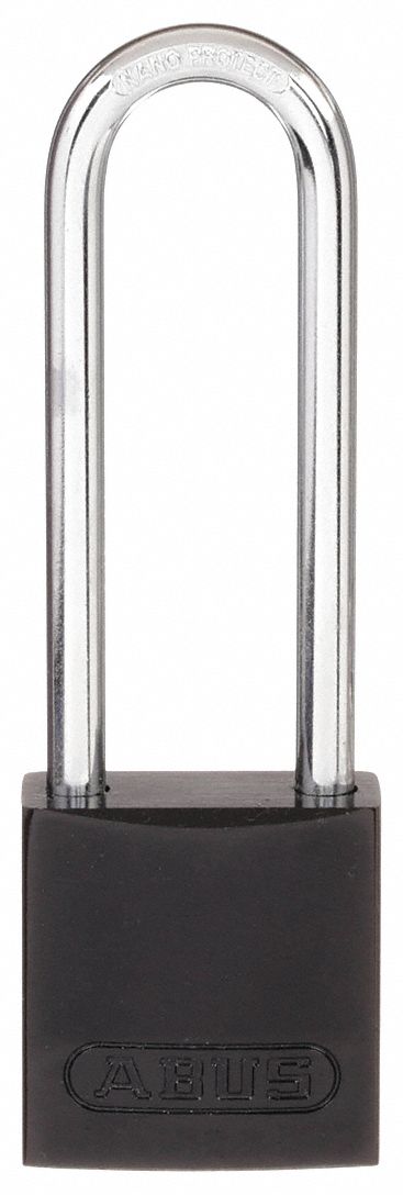 ABUS, Keyed Different, Aluminum, Lockout Padlock - 5UKN3|72 HB/40-75 KD Brown - Grainger