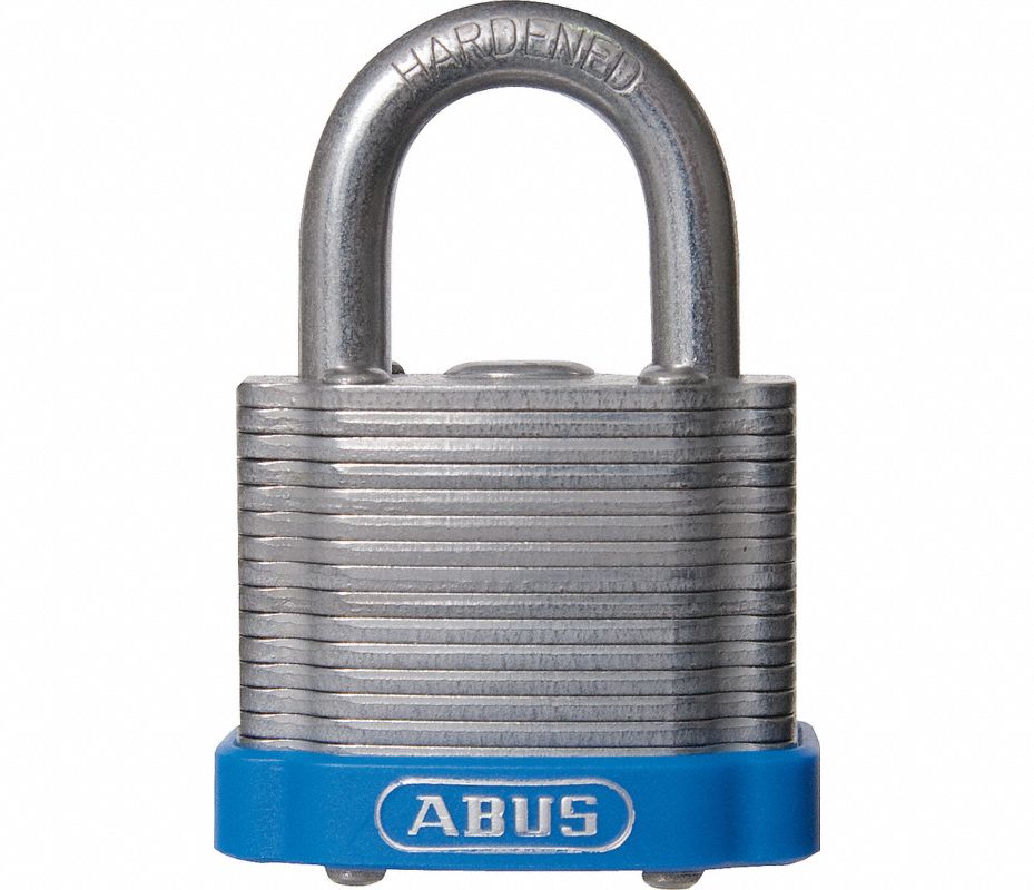 ABUS Candado de Bloqueo Azul llaves Igual - Candados con Mecanismo de Bloqueo - 5UKV2 | 41/40 KA ...