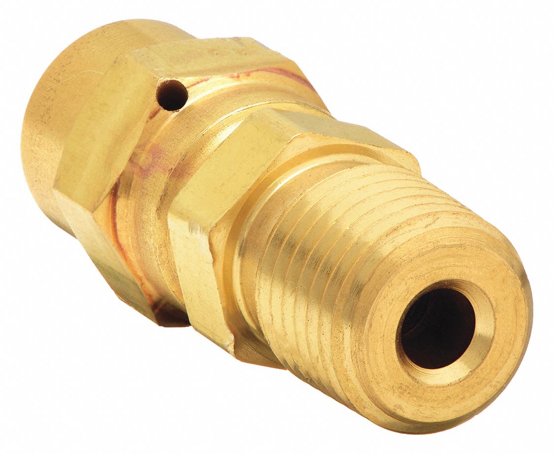 PARKER, NPT x NPT, 1/4 in, Purge Valve - 5ULT0|4M-PG4L-B - Grainger