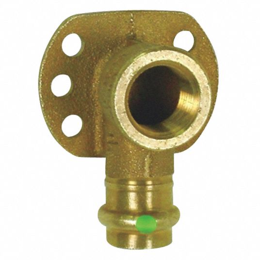 Drop Elbow, with Wall Plate - Grainger