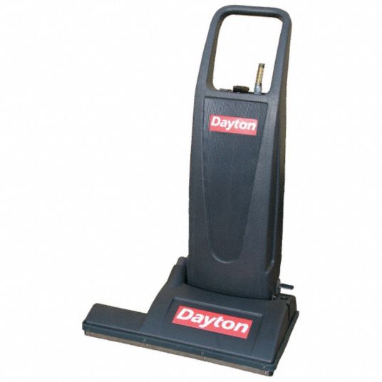 Wide Area Upright Vacuum, Disposable Bag, 26 in Cleaning Path Width, 2 ...