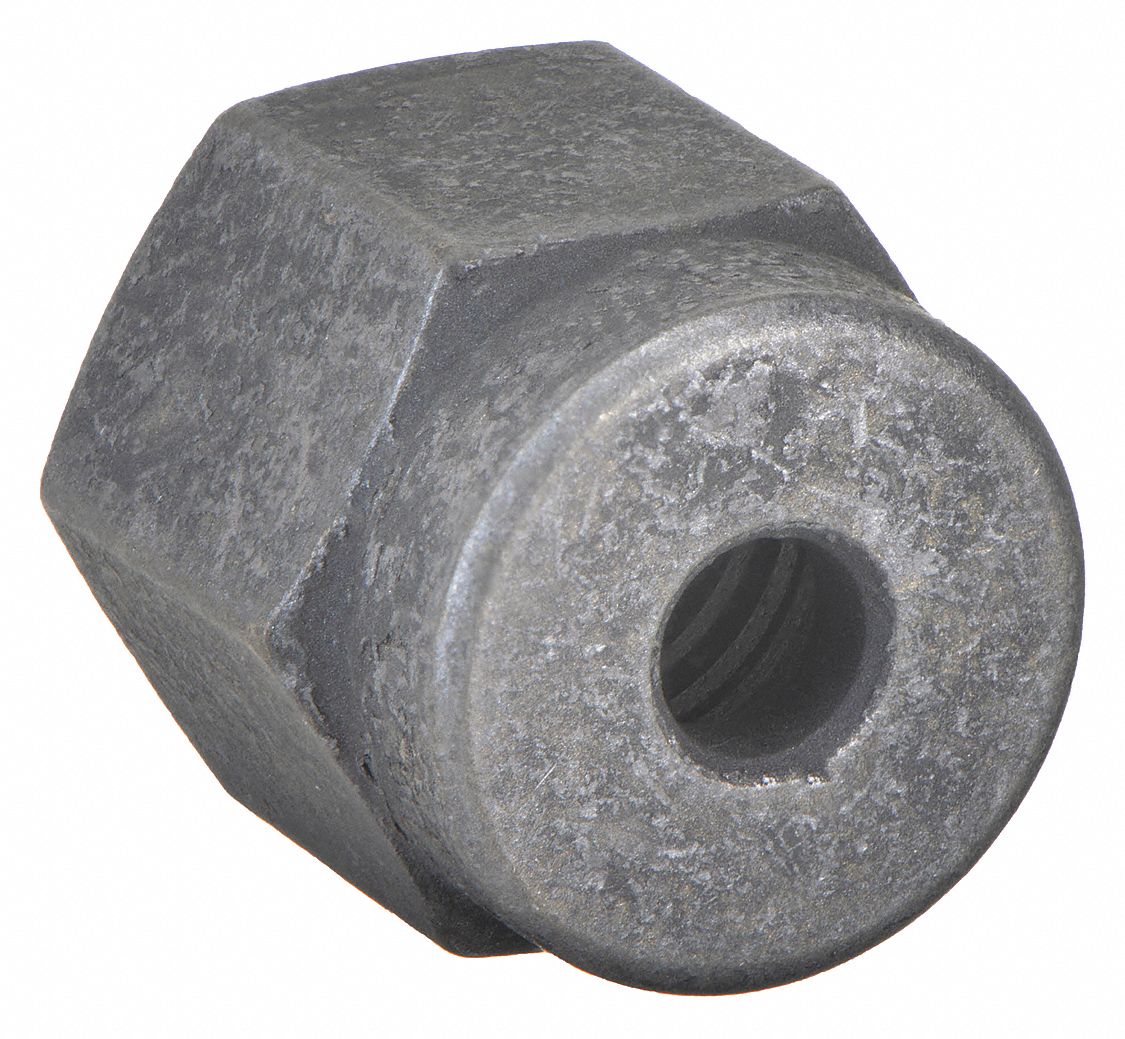 PARKER, 1/8 in OD Fitting Size, Compression, Compression Fitting Nut ...