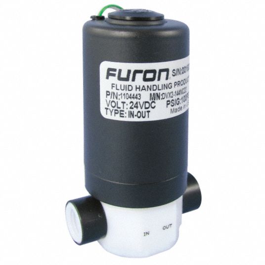 SAINT-GOBAIN, 2-Way, Normally Closed, Solenoid Valve - 5UPF9|DVX2 ...