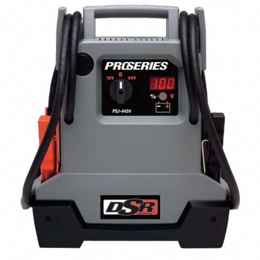 Portable Power Source, For Battery Voltage 12, 24, Automatic, 55 in ...