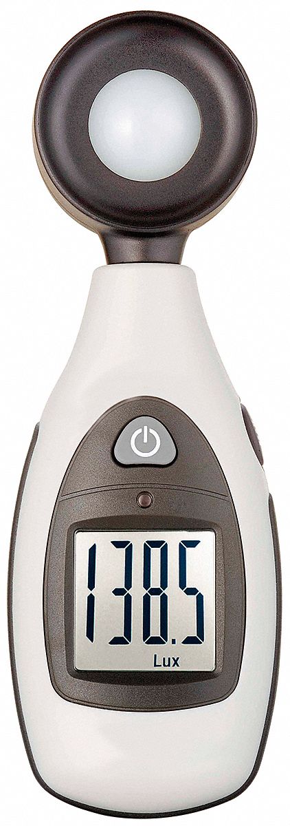 ±3% Light Level Accuracy, LCD with Backlight, Light Meter - 5URG0|5URG0 ...