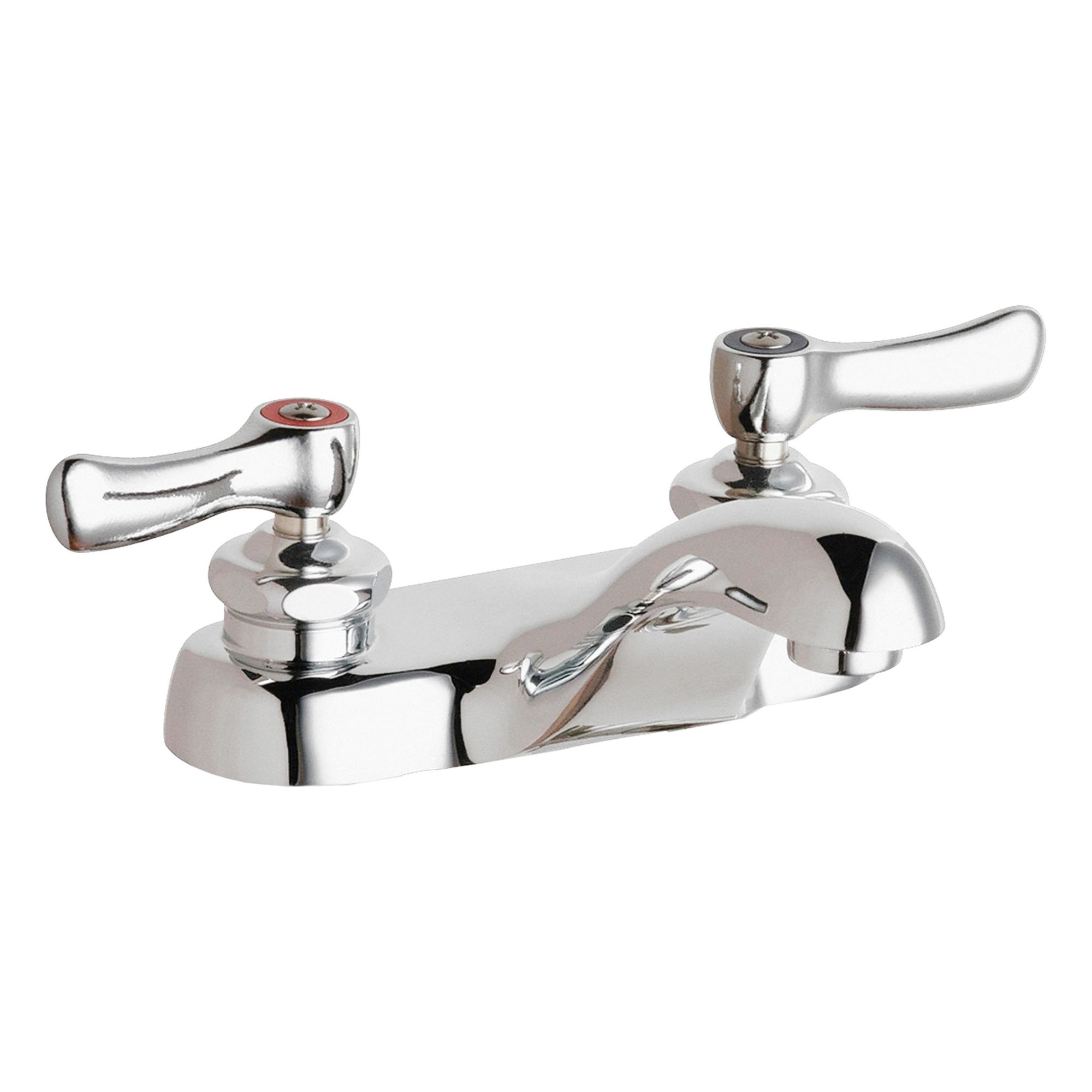 CHICAGO FAUCETS, 802, Cast Brass, Low Arc Bathroom Faucet - 5UTV2|802 ...