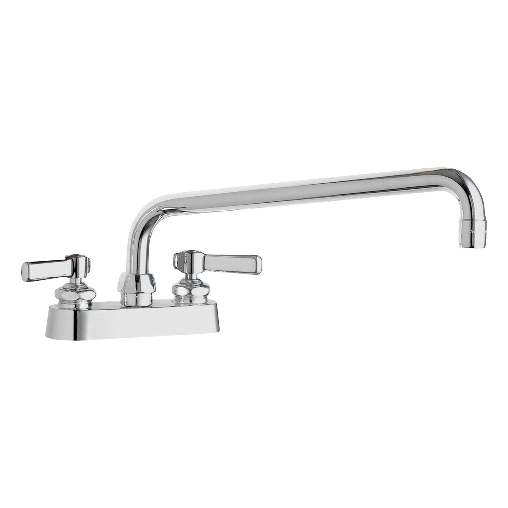CHICAGO FAUCETS, 895, Cast Brass, Low Arc Kitchen Faucet - 5UTV4|895 ...
