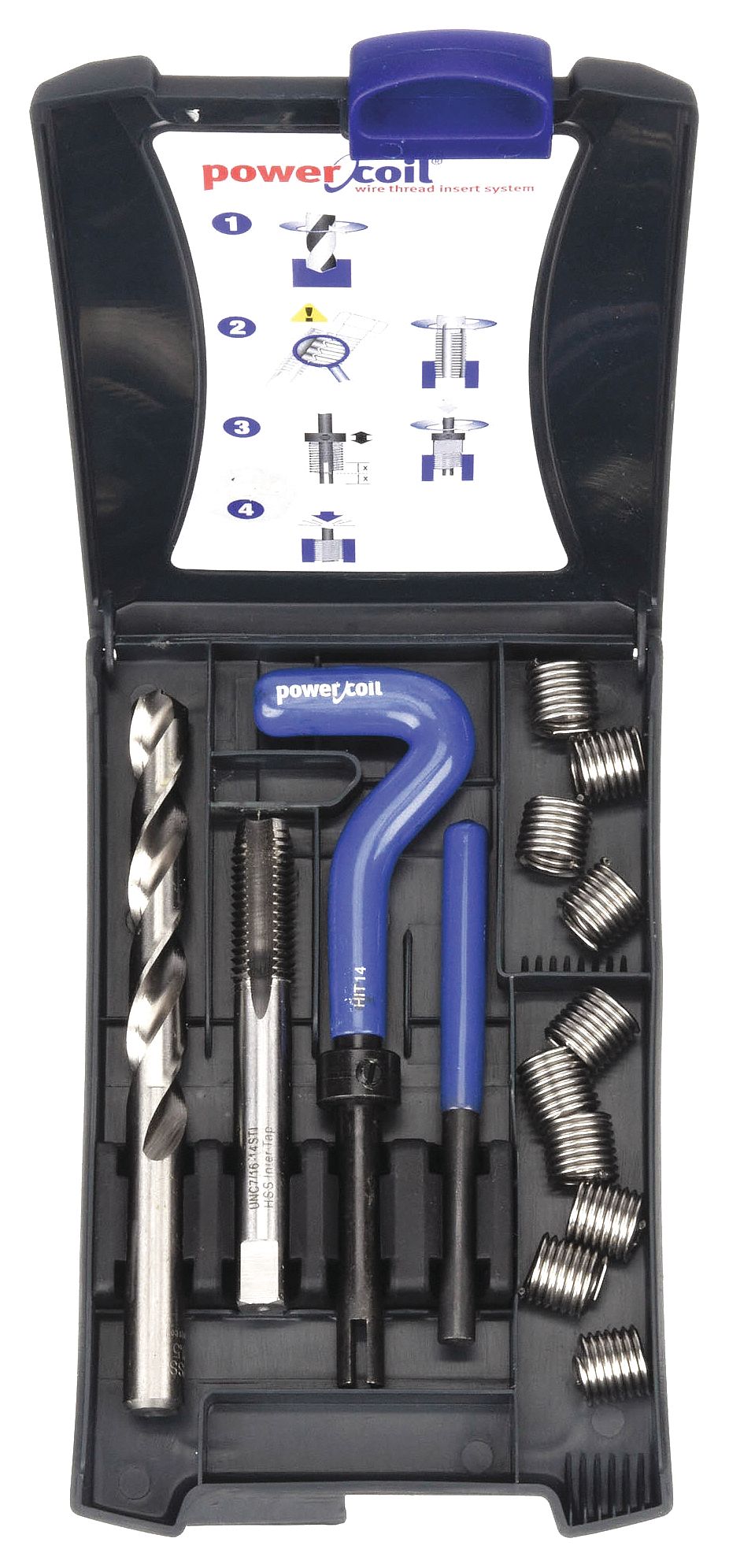 APPROVED VENDOR HELICAL THREAD REPAIR KIT,7/16-14,10 PCS - Thread ...