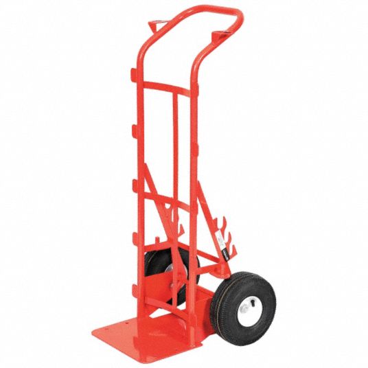 Wire Spool Cart, 600 lb Load Capacity, Steel - Grainger