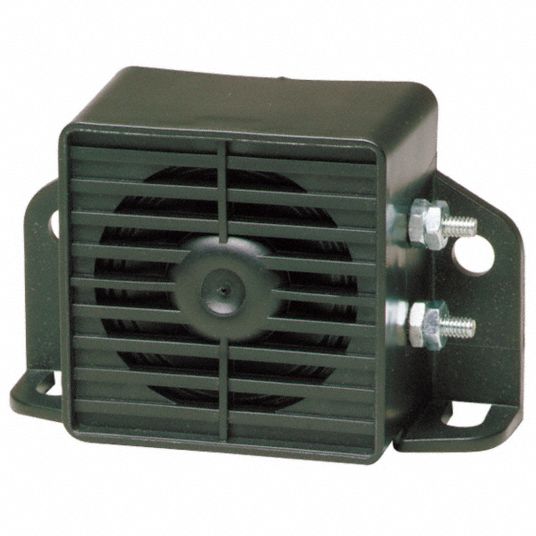 FEDERAL SIGNAL, 107 dB Max Sound Level, 12-24V DC, Back Up Alarm ...