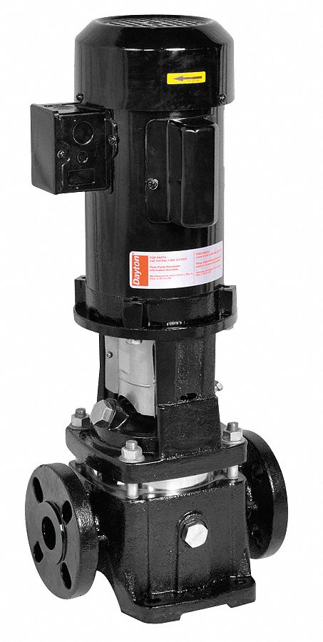 DAYTON, 1 hp, Single Phase, Multi-Stage Booster Pump - 5UWH7|5UWH7 ...