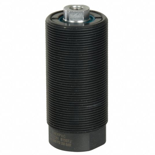 ENERPAC Threaded Body Hydraulic Cylinder: 6,110 lb Push Capacity @ 5000 ...