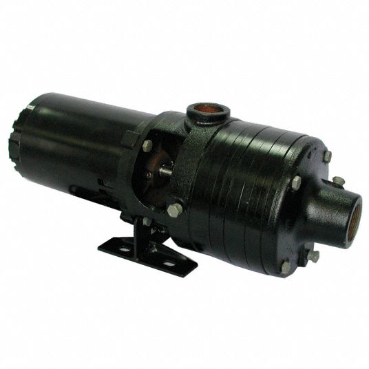 208 to 240/480V AC Booster Pump, 3-Phase, 88 psi Max. Pressure, 1 1/2 ...