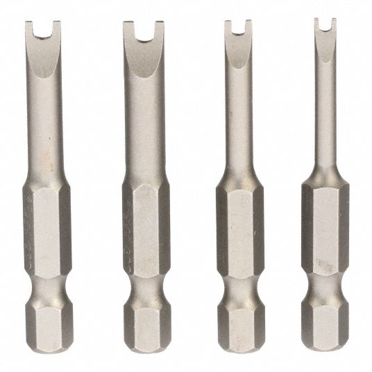 Bit Holders/Screwdriver Bits, Not Impact Rated, Driver Bit Set - 5UXU8 ...