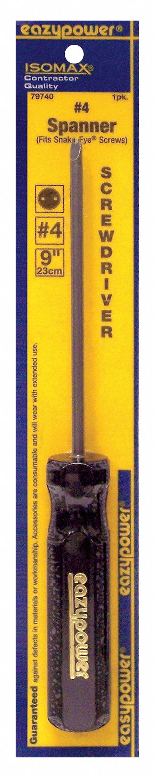 EAZYPOWER Tamper Resistant Spanner Screwdriver: Tamper Resistant ...