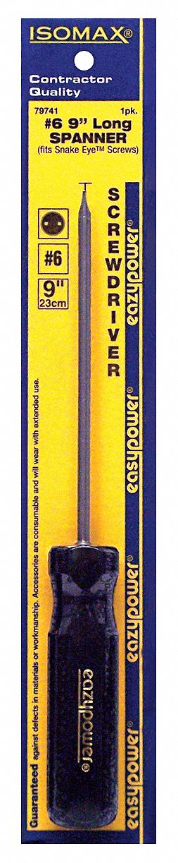 EAZYPOWER Tamper Resistant Spanner Screwdriver: Tamper Resistant ...