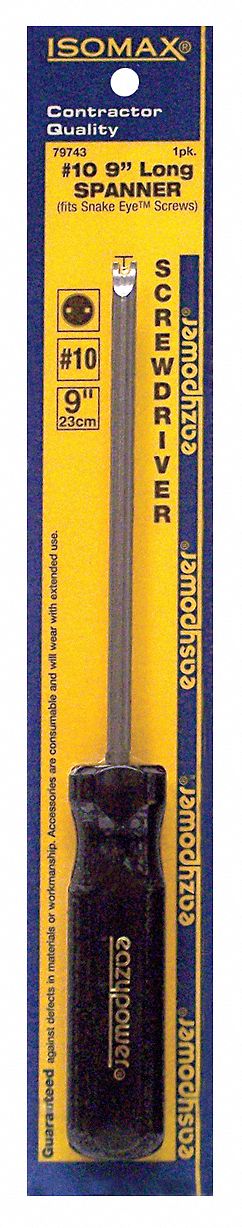 EAZYPOWER Tamper Resistant Spanner Screwdriver: Tamper Resistant ...