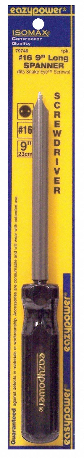 EAZYPOWER Tamper Resistant Spanner Screwdriver: Tamper Resistant ...