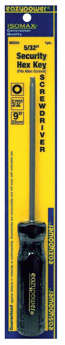 EAZYPOWER Tamper Resistant Hex Screwdriver: Tamper Resistant Hex ...