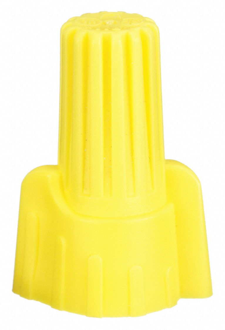POWER FIRST WIRE CONNECTOR WING YEL PK225 - Twist-On Wire Connectors ...