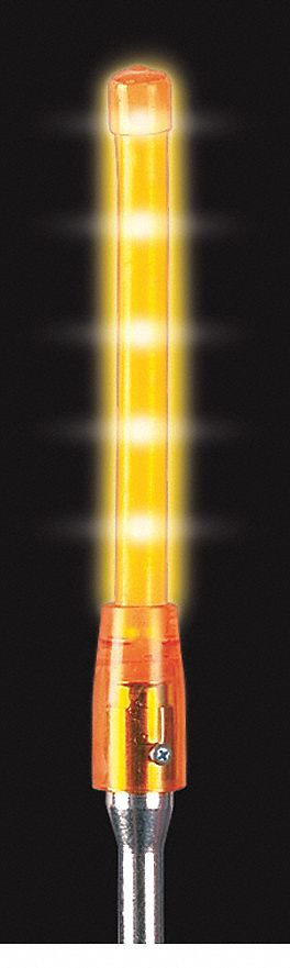 LED, Solid, Warning Whip Light - 5UYN7|FSLED12-6-A - Grainger