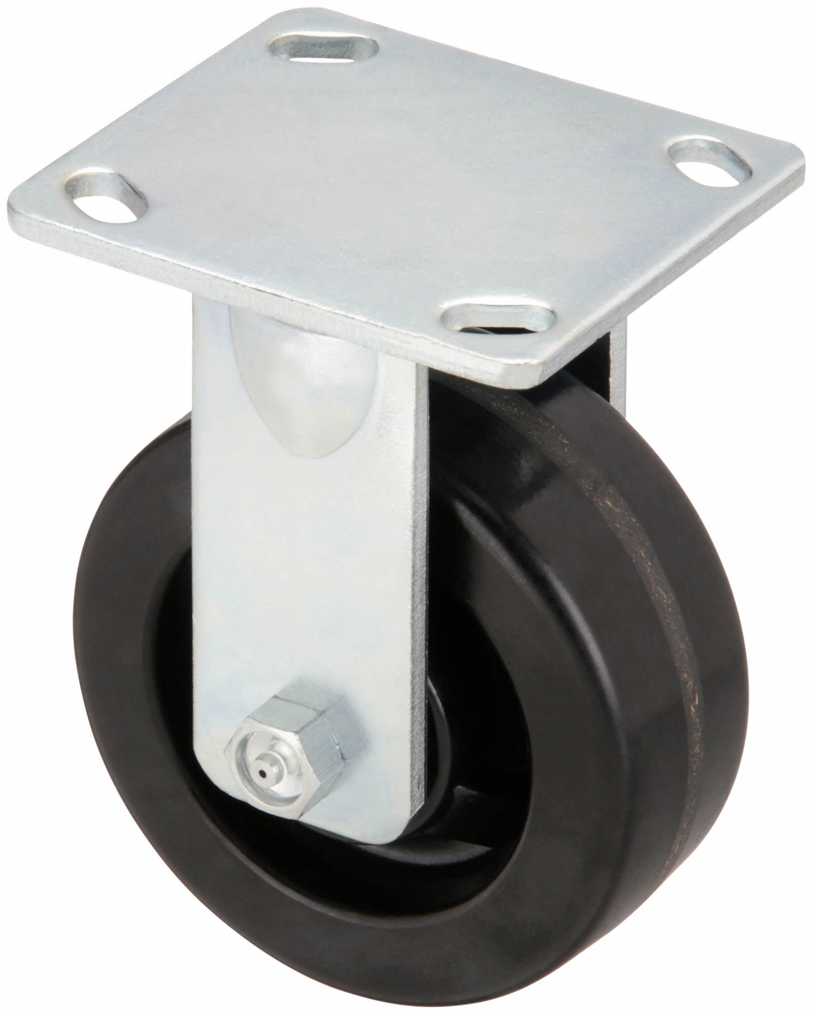 APPROVED VENDOR STANDARD PLATE CASTER, 5 IN WHEEL DIAMETER, 1000 LB, 6½ ...