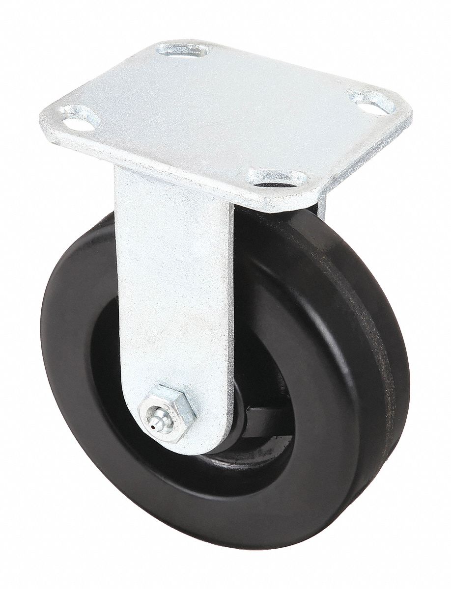 APPROVED VENDOR Rodaja con Placa, Dia. de la Rueda 6" , Uso Medio ...