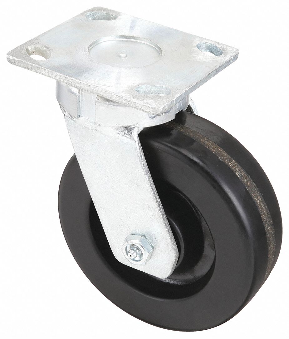 Swivel, Phenolic, Plate Caster - 5VF76|TSK 200 RP1G - Grainger