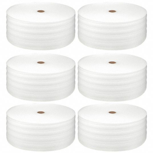 1/4 in Foam Thick, 12 in Roll Wd, Foam Roll - 5VFE5|5VFE5 - Grainger