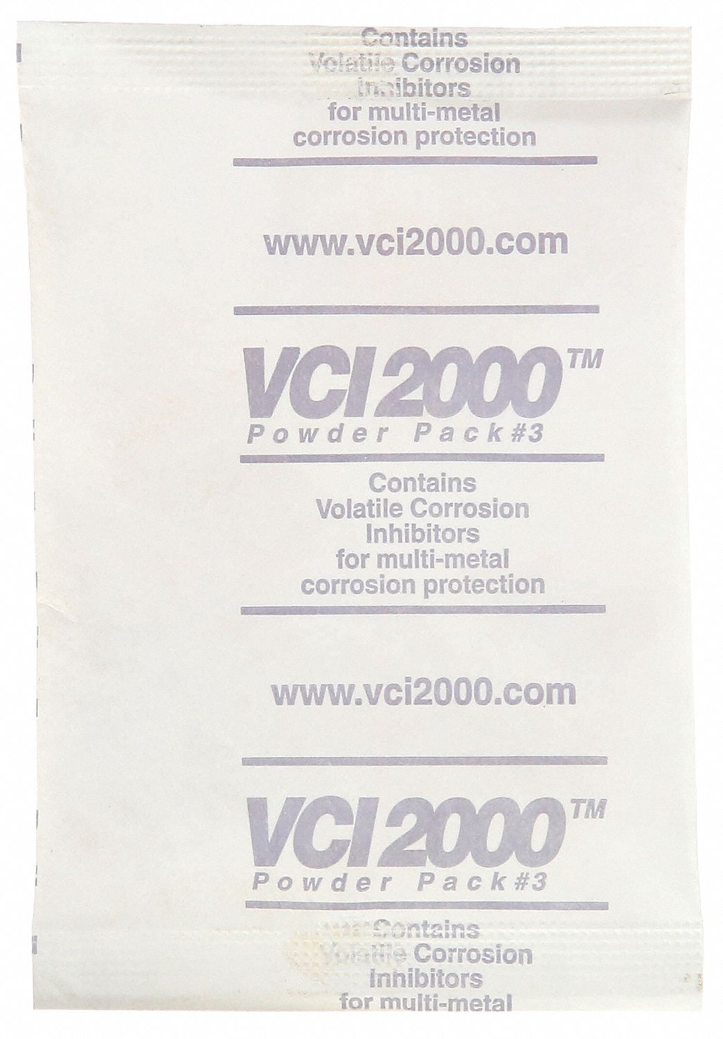 2 in Wd, 3 in Lg, VCI Emitter Powder Pack - 5VFY8|5VFY8 - Grainger