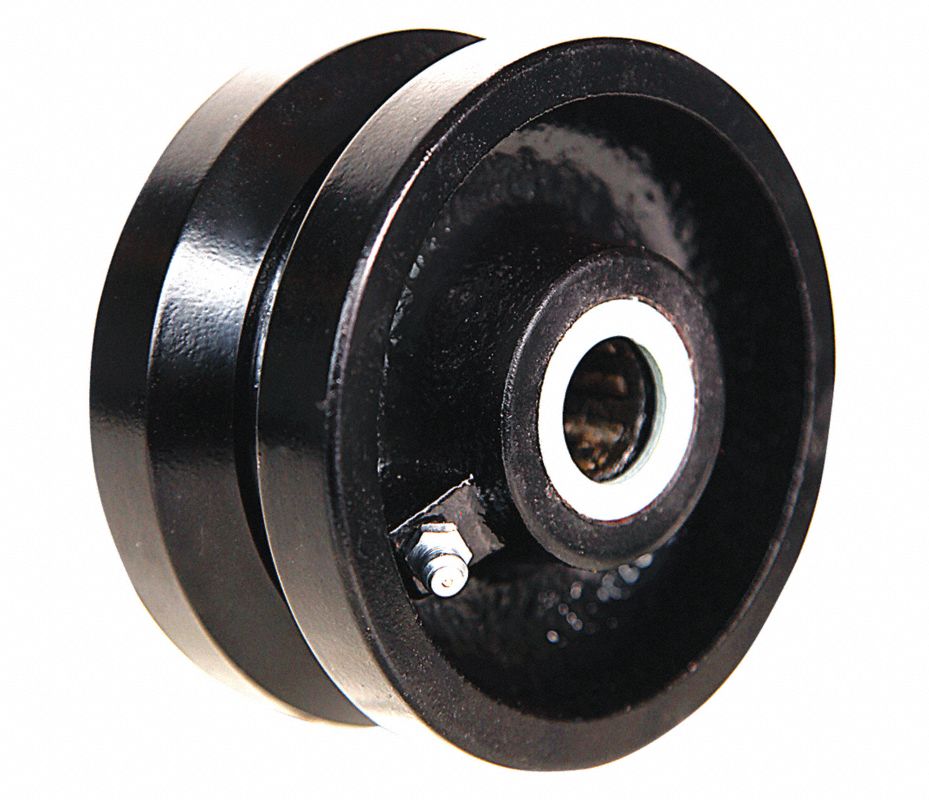 APPROVED VENDOR Rueda para Riel con Ranura en V,800 lb. - Ruedas con ...