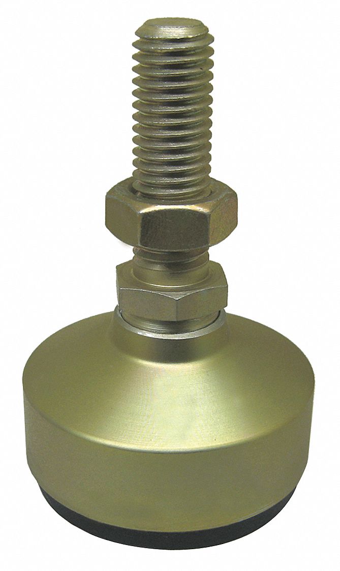 S & W, Fixed Stud, 5/8"-11 Thread Size, Male-End Leveling Mount - 4TRE3 ...