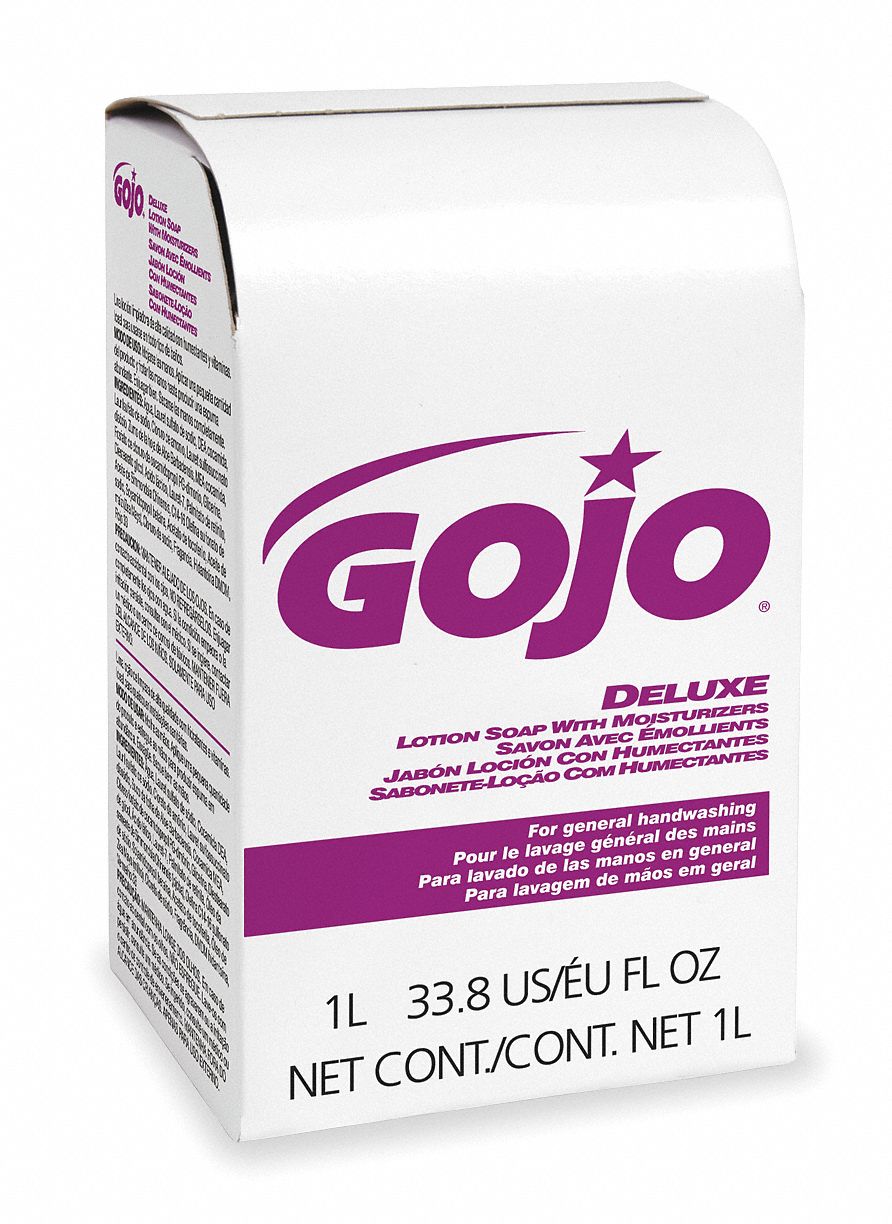 GOJO Liquid, Hand Soap, Fresh Light Floral, 1000mL, PK 8 - 5VN12|2117 ...