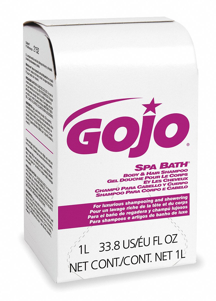 Liquid, Shampoo and Body Wash, Herbal, 1000mL, PK 8 - Grainger