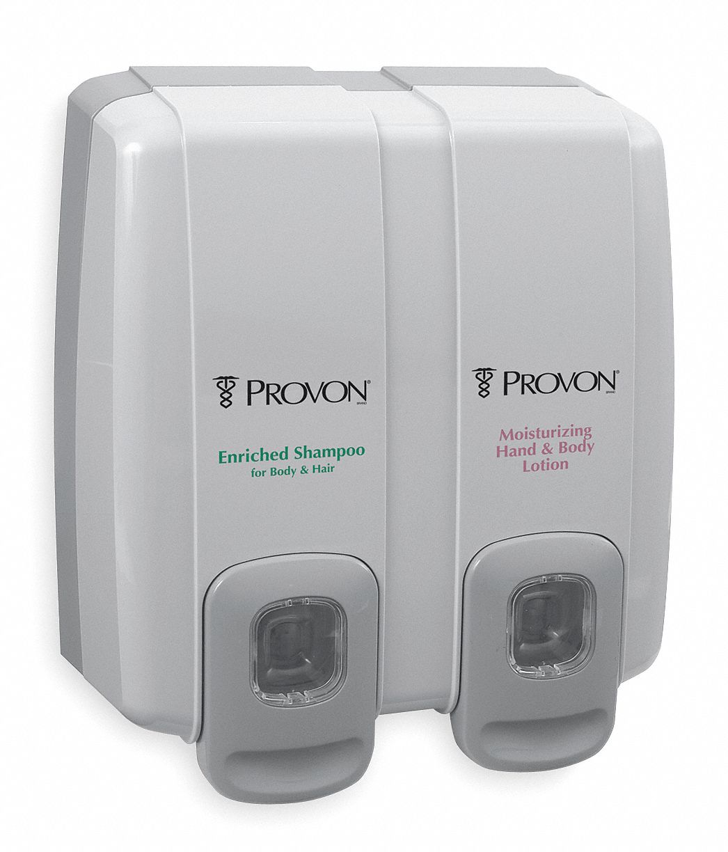 Dispenser,2000 Ml,Gray - Grainger