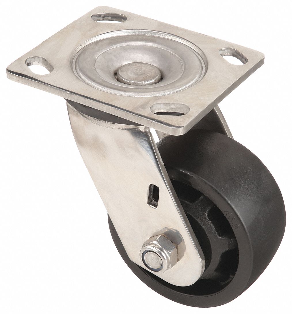 Corrosion-Resistant, Swivel, Plate Caster - 5VP31|P21SX-HNG040R-14-001 ...