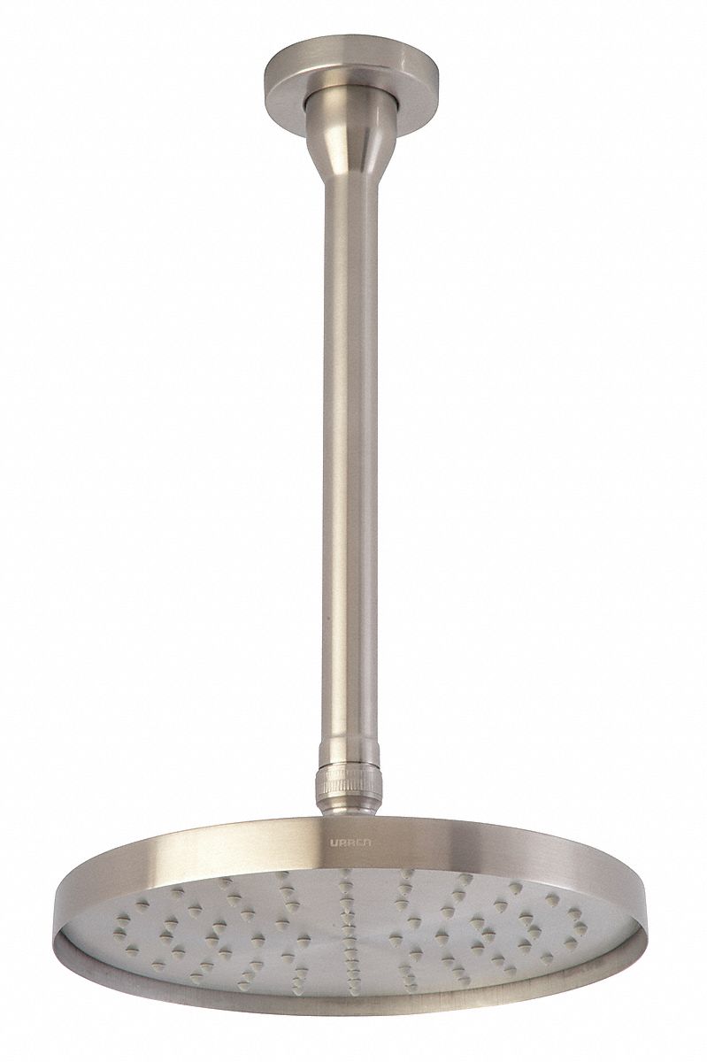 URREA Regadera,Brazo al Techo,A.Inoxidable - 5VPM1 | 2090BT - Grainger ...