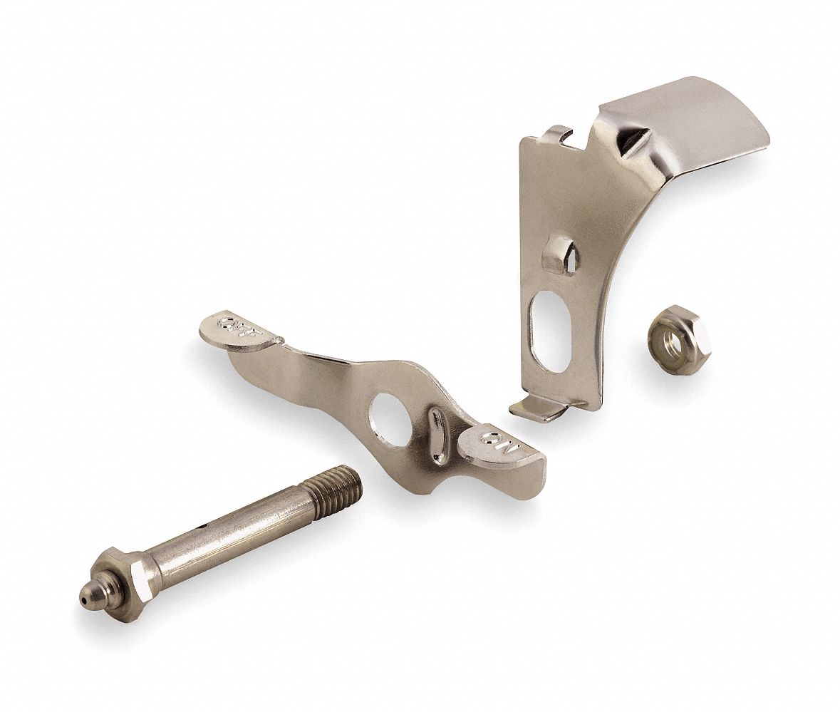 E.R. WAGNER, Side Strap, Stainless Steel, Caster Brake Kit - 5VR44 ...