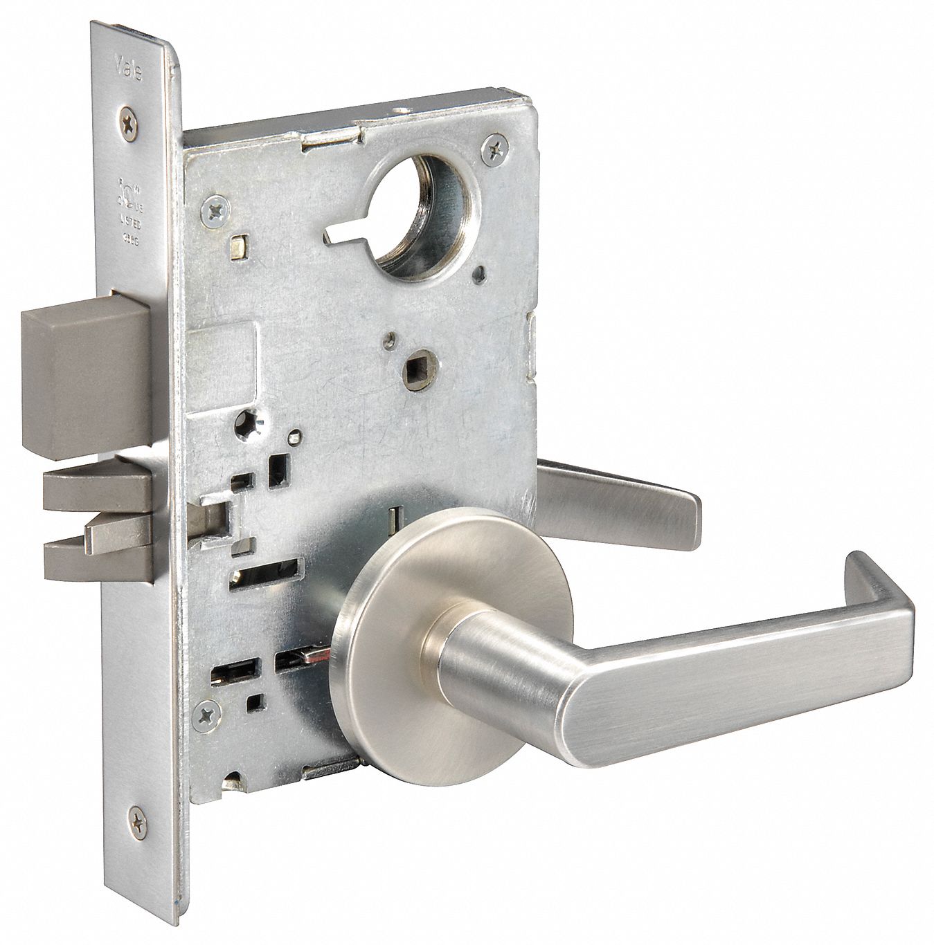 ASSA ABLOY ACCENTRA, Privacy Lever Locksets, Chrome, Door Lockset ...