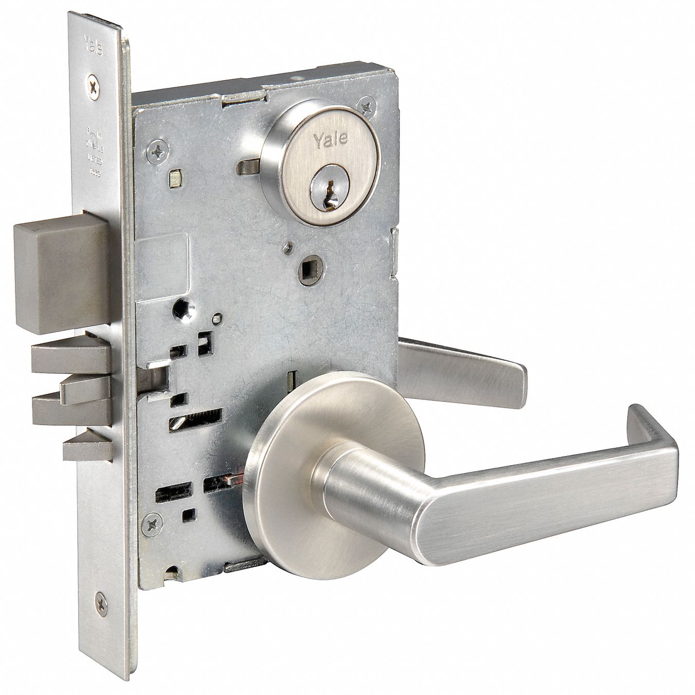 ASSA ABLOY ACCENTRA, Classroom Lever Locksets, Chrome, Door Lockset ...