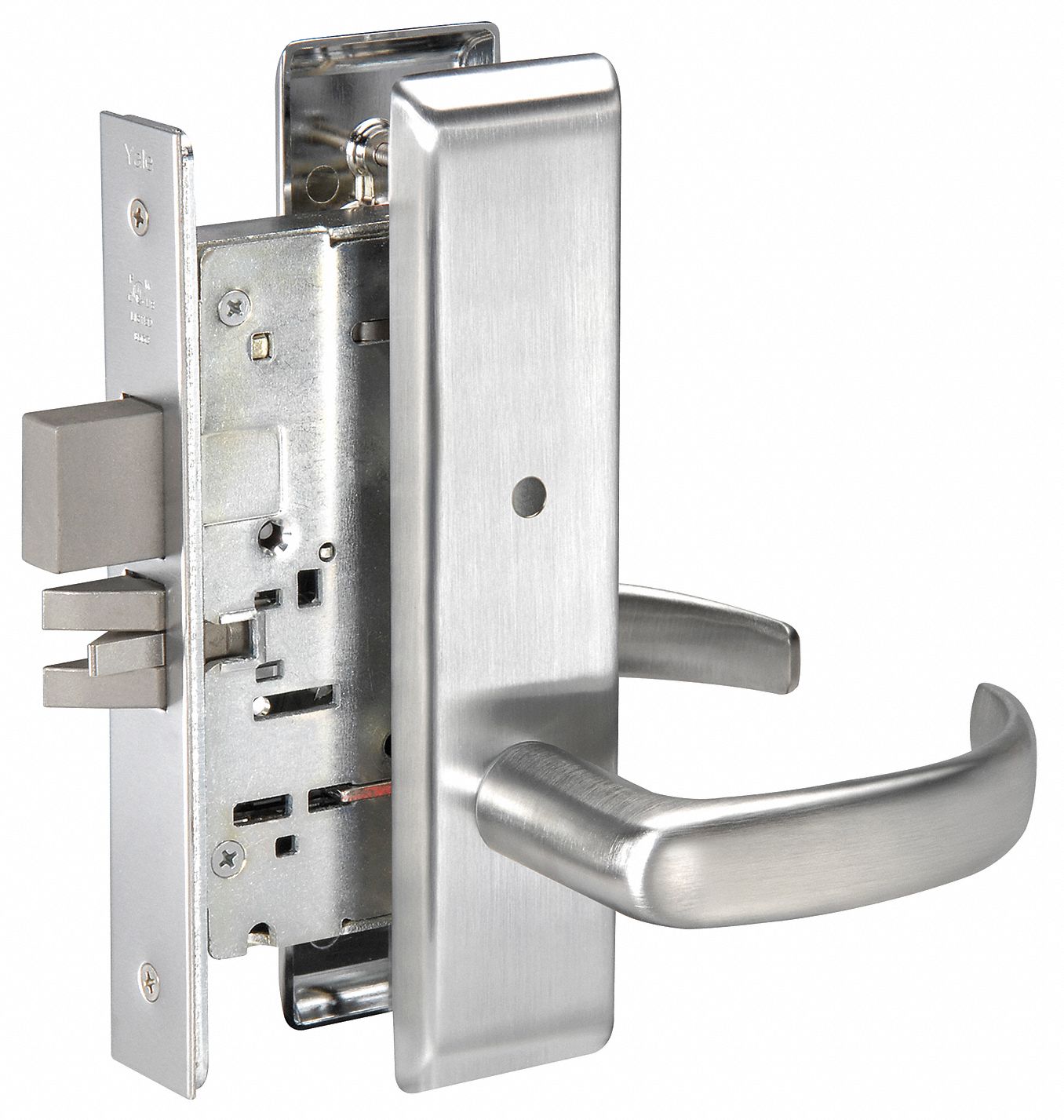 ASSA ABLOY ACCENTRA, Privacy Lever Locksets, Chrome, Door Lockset ...